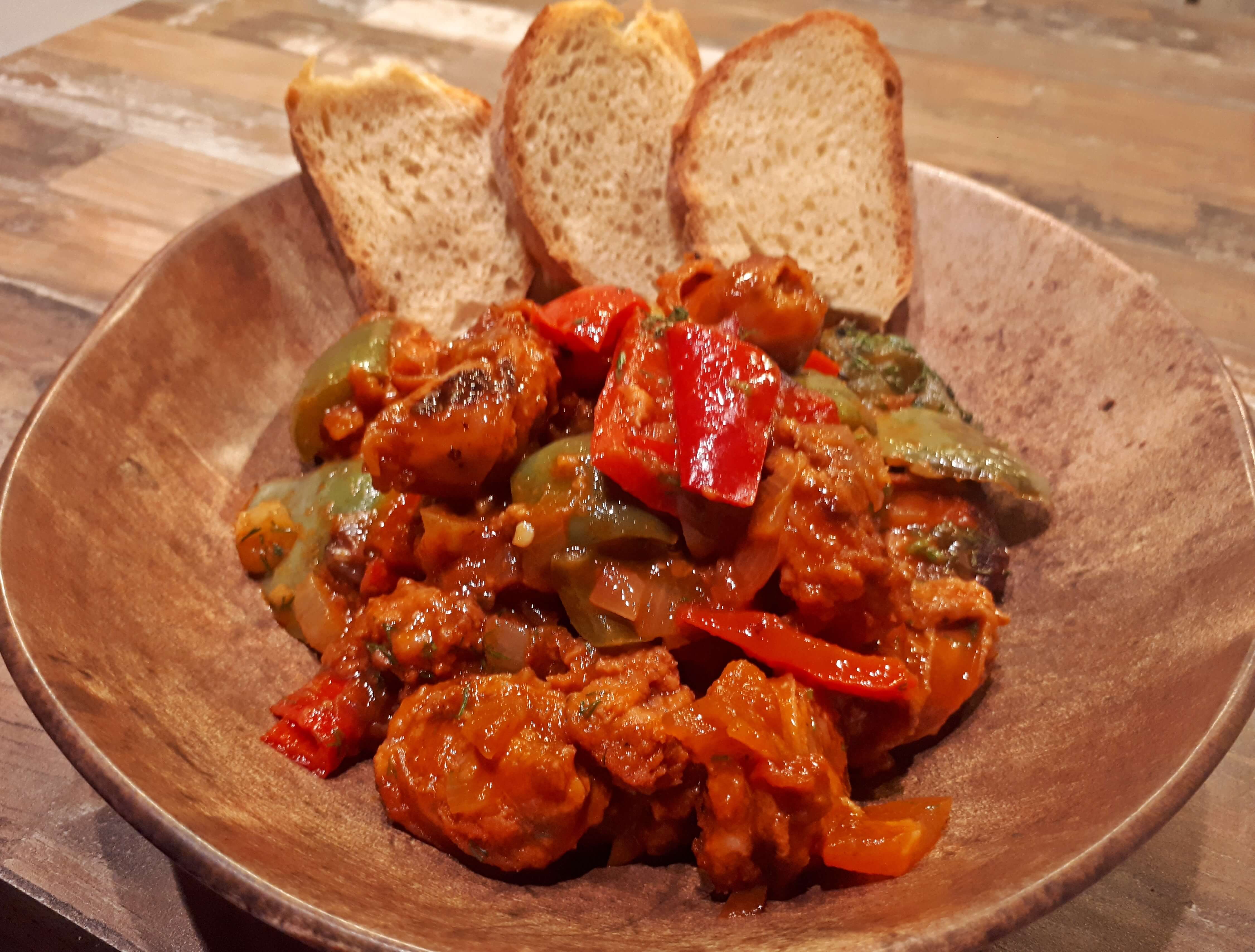 "Σπετσοφάι" με λουκάνικα θαλασσινών | Mycookstories.gr